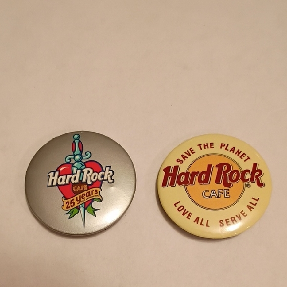 Hard Rock Cafe | Other | 2 Hard Rock Cafe Pins | Poshmark